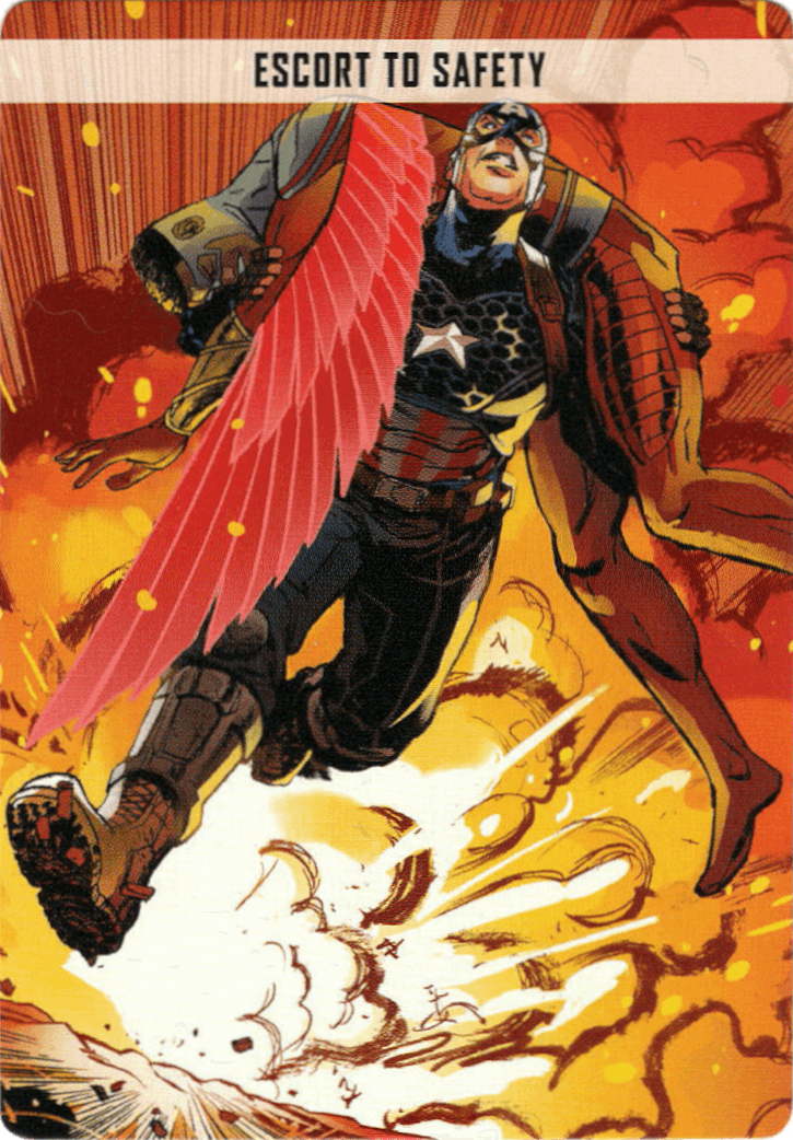 Jarvis' Protocol — Escorter en Lieu Sûr Team Tactics card